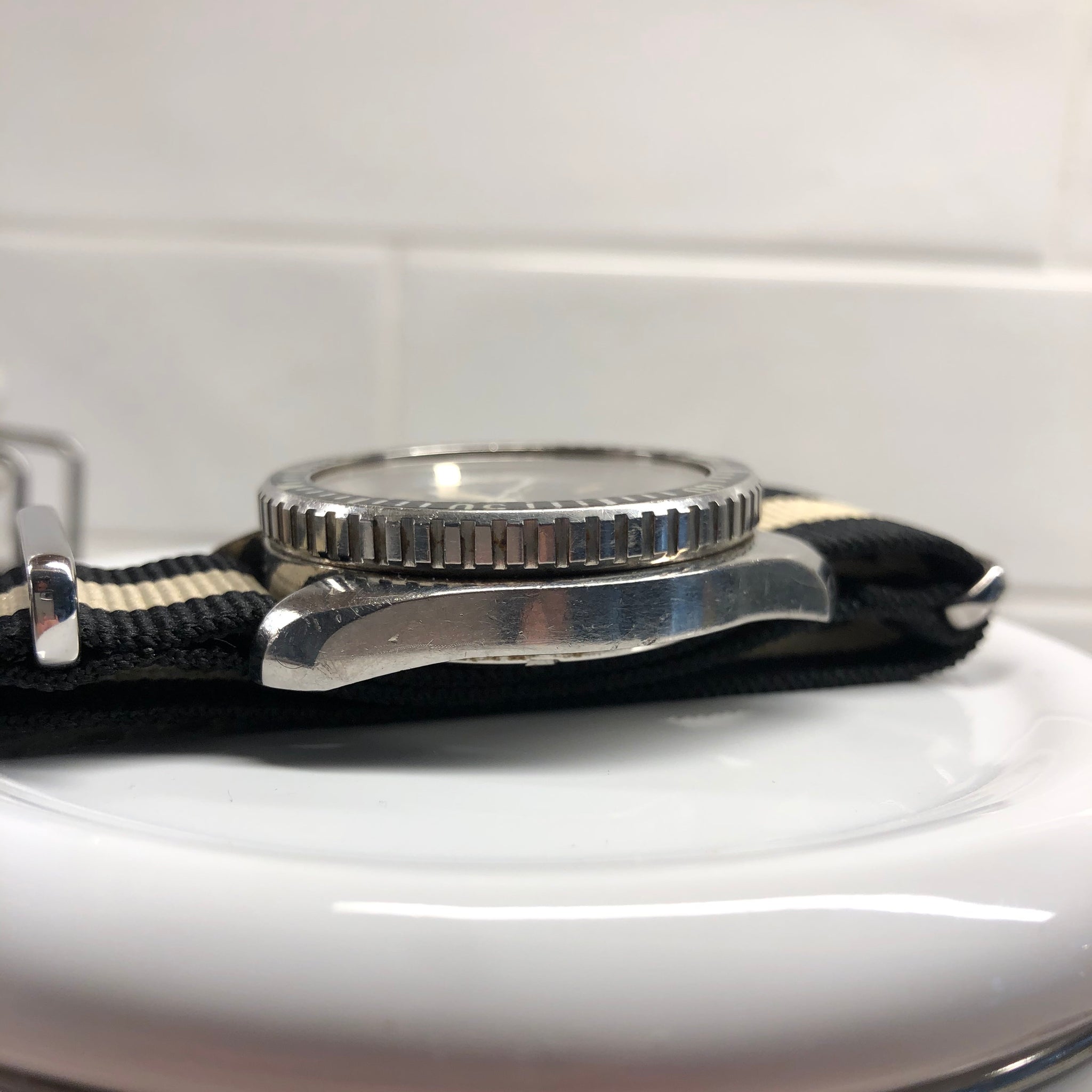 Vintage CWC Cabot Watch Company Issued Milsub Divers Automatic 0977.16 ...