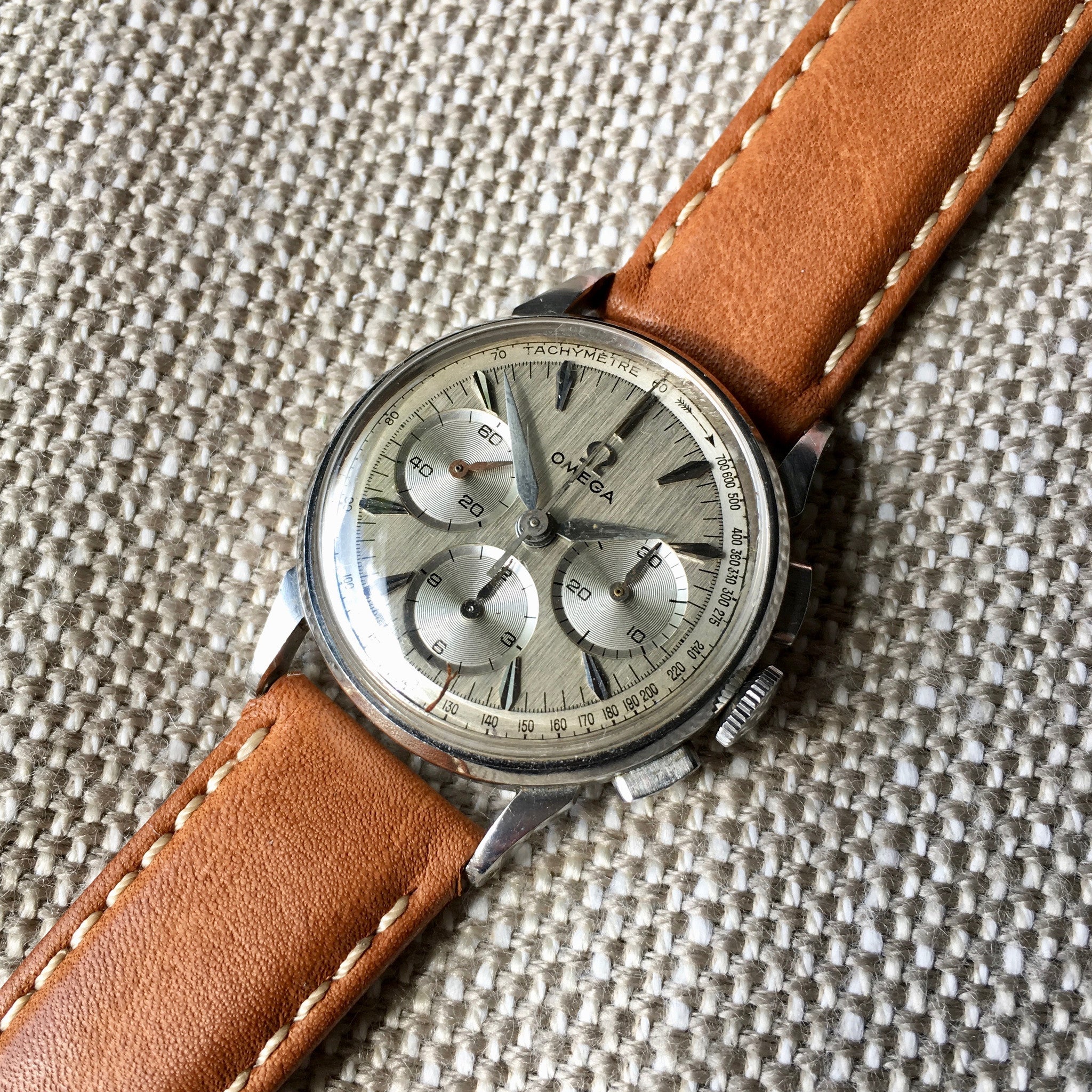 Vintage Omega 2277 Chronograph Caliber 321 Stainless Steel 1962 ...