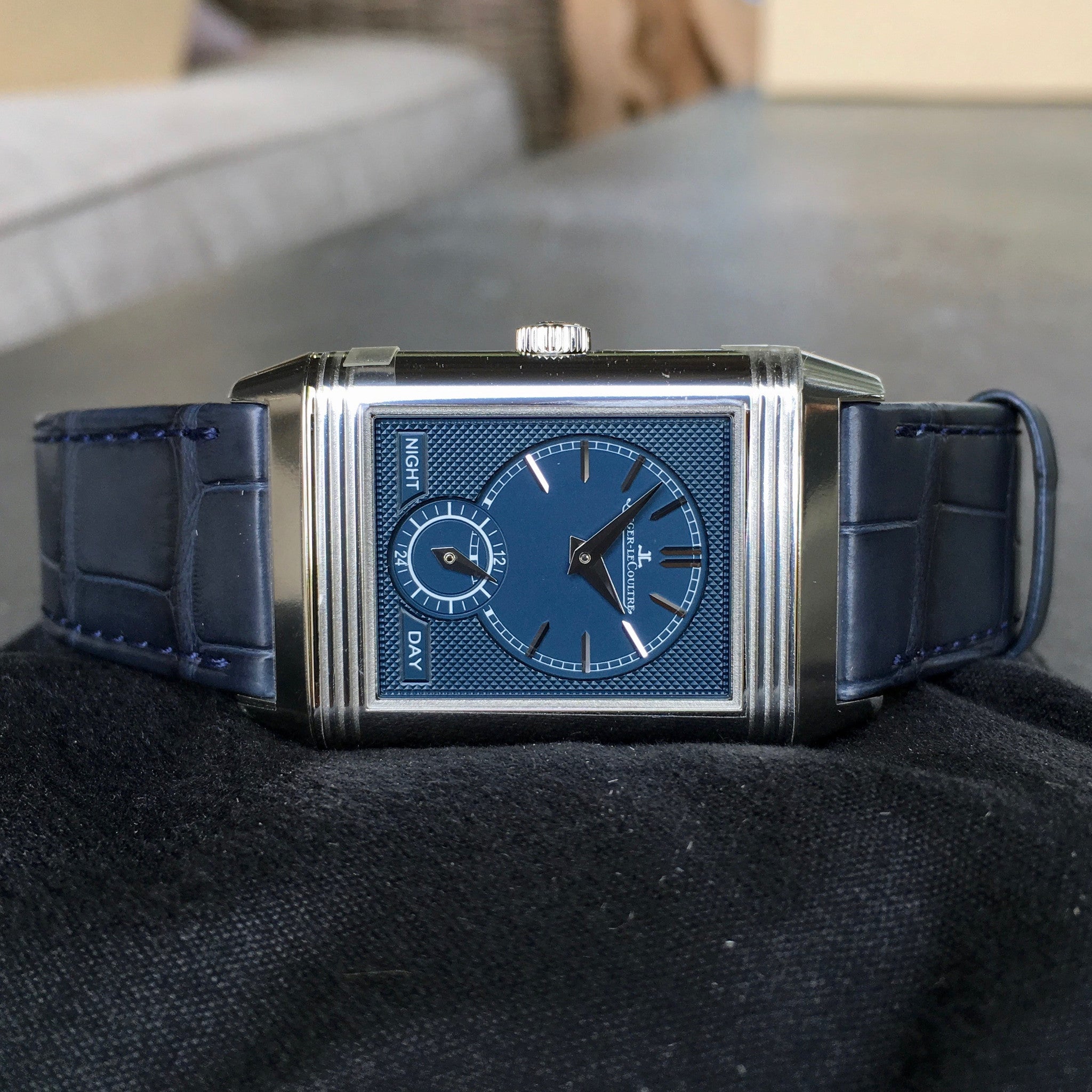 Jaeger LeCoultre Reverso Tribute Duoface Q3908420 Stainless Steel ...
